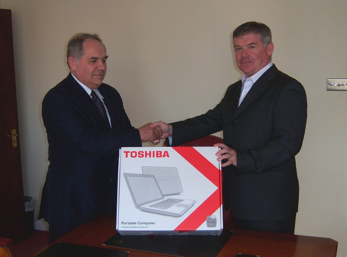 Computer equipment put to good use by local charity - Clifford Devlin