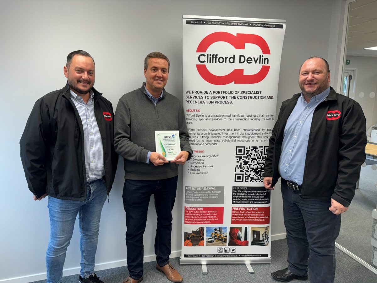 Platinum Site Audit Award - Clifford Devlin